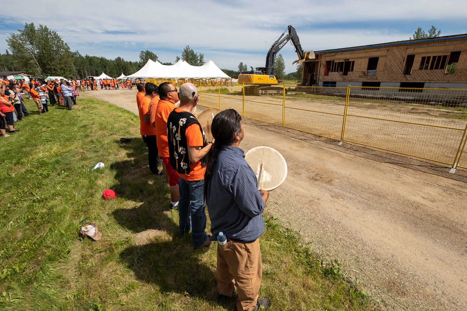 Dave Porter, Justin Trudeau and John Horgan: Lower Post residential ...